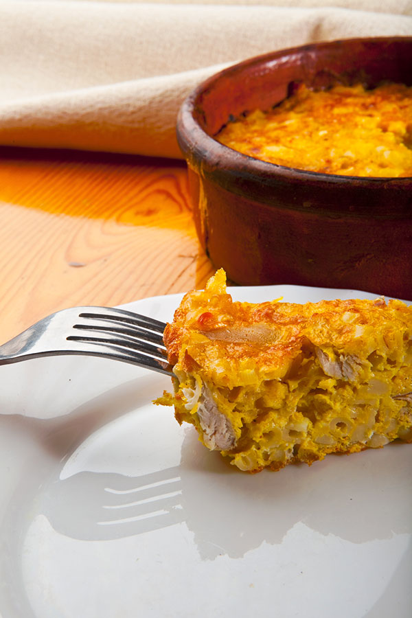 Pasta gratin with tuna - Randa Tunisie